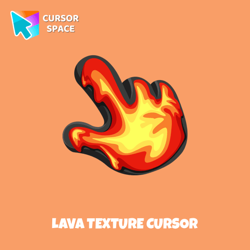 Lava Texture Cursor - Cursor Pack | Cursor Space